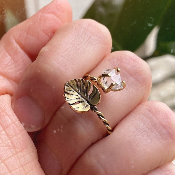 Leaf Ring - Etsy