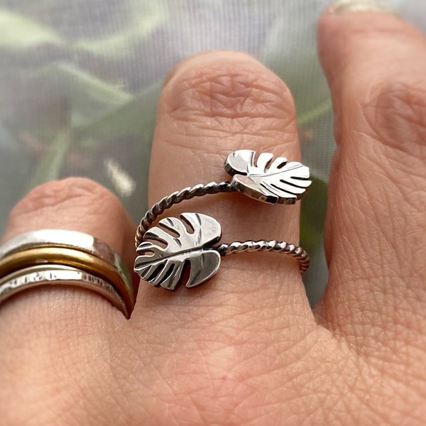 Leaf Ring - Etsy