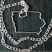 Iowa Necklace - Iowa State Necklace - Home State Jewelry - Personalized ...