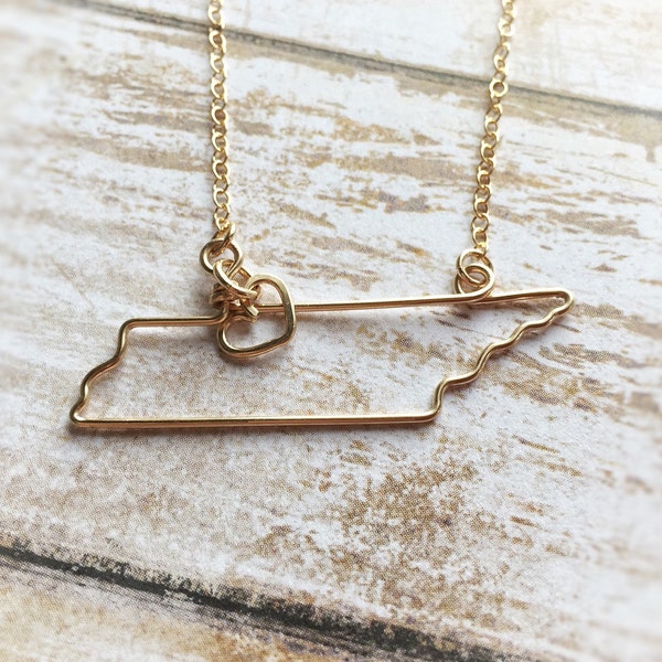 Tennessee Necklace - Etsy