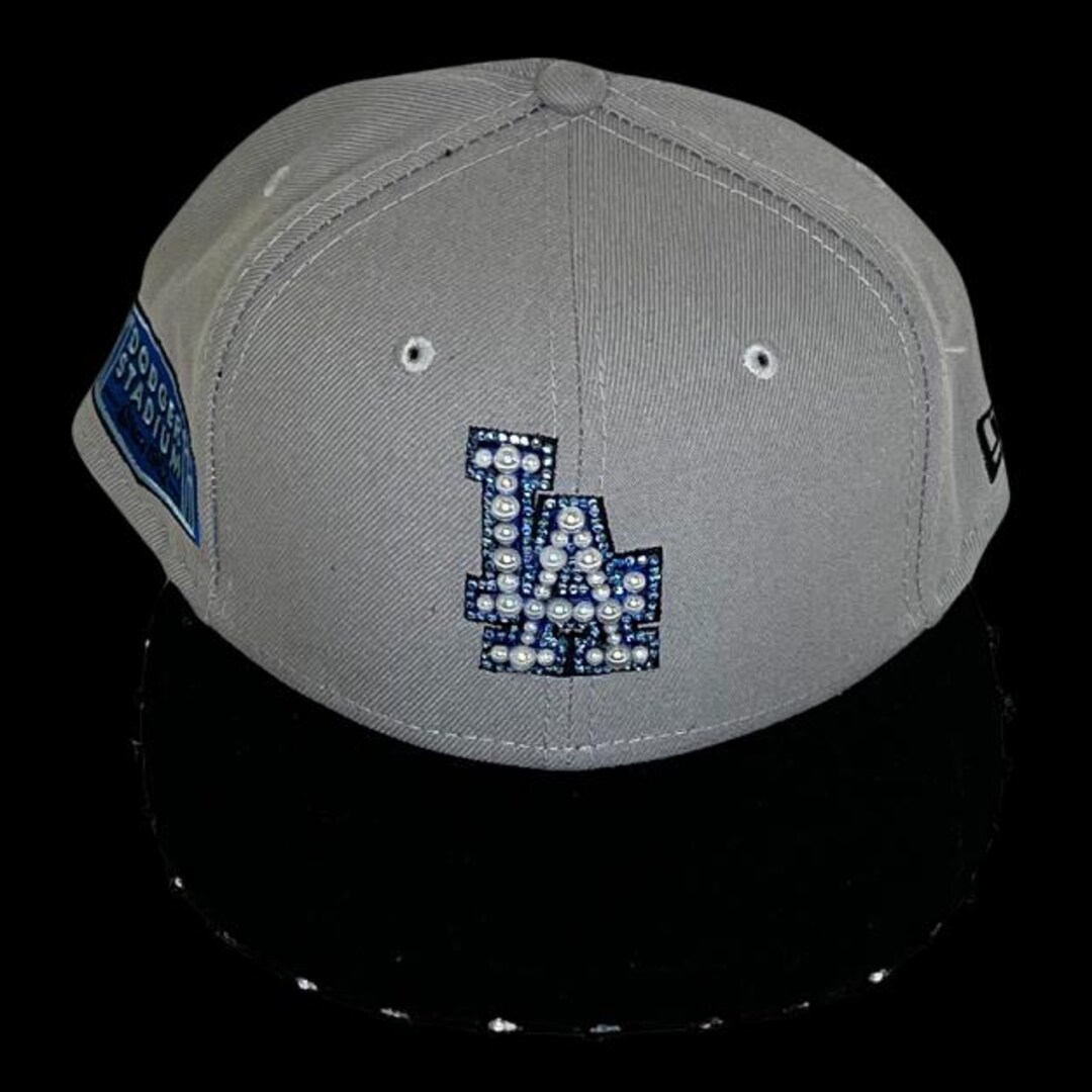 Custom Los Angeles Dodgers New Era Fitted Hat size 7 3/4 - Etsy