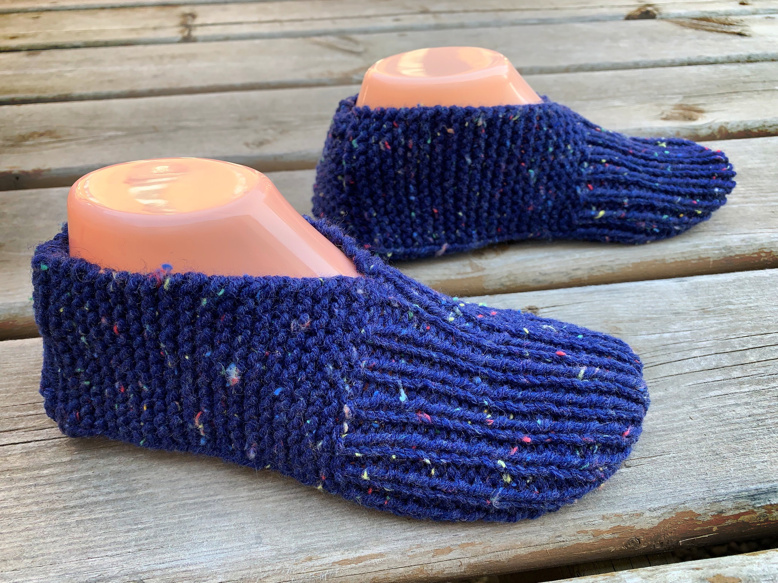 Eight Slipper Styles to Knit - 8 Adult Slipper Pattern Collection ...