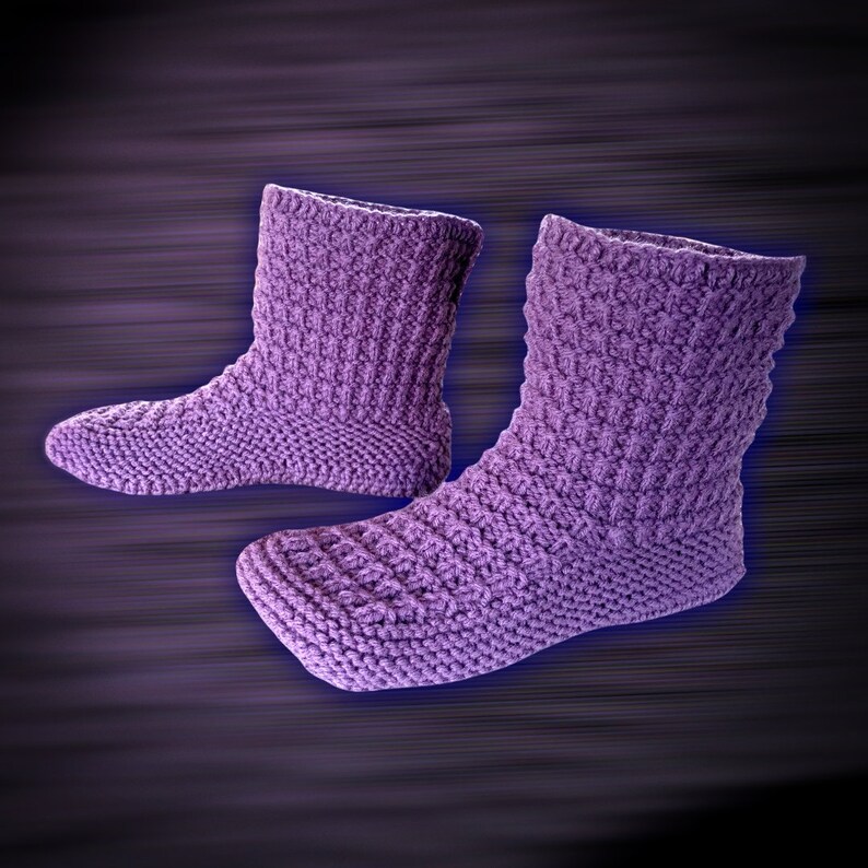 Knitting Pattern - Moccasin Bootie Slippers – Classic Ugg Inspired ...