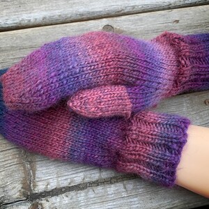 Knitting Pattern - How to Knit Texting Mitts - Mitts for Texting ...