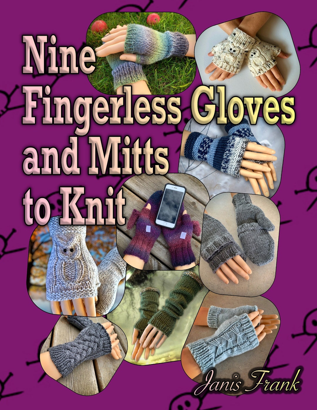 Nine Knitting Patterns Fingerless Gloves and Mitten - Etsy