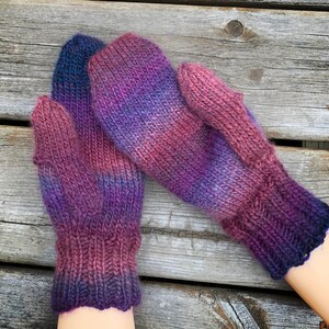 Knitting Pattern - How to Knit Texting Mitts - Mitts for Texting ...