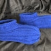 Knitting Pattern - How to Knit Adult Bootie Slippers Pattern With Step ...