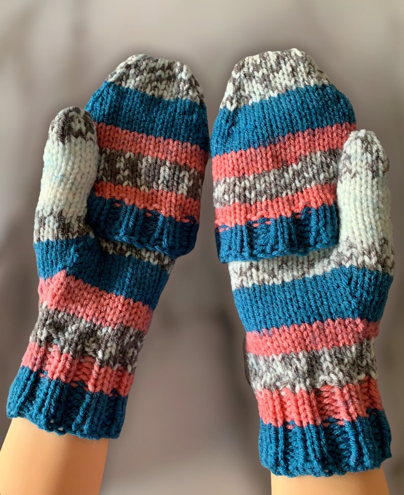 Knitting Pattern - Flip Mitts - Fingerless Gloves - Granny Gloves ...
