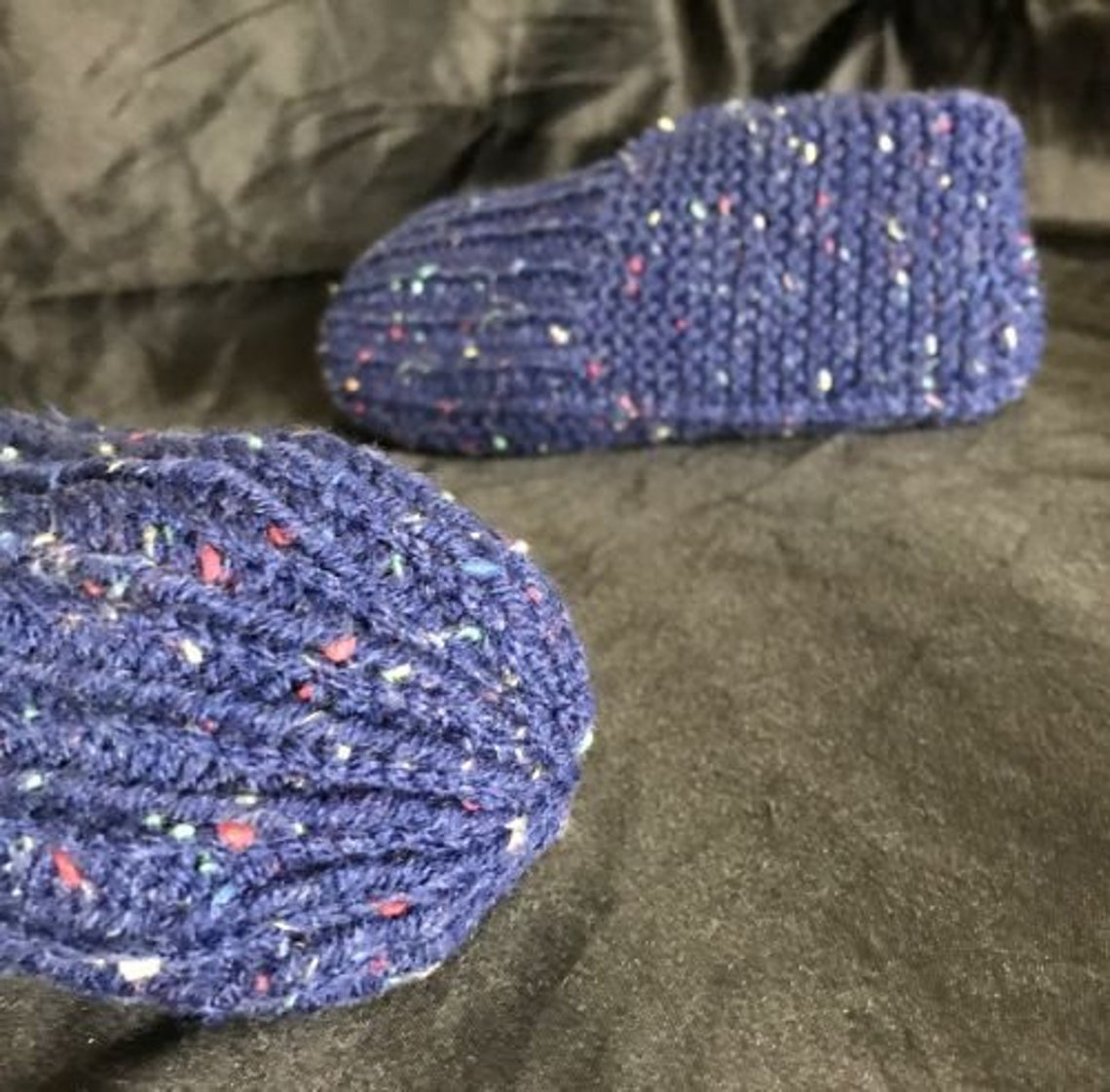 CUSTOM MADE Hand Knit Slippers for Adult Women or Men | Etsy
