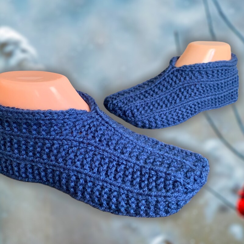 Mens Knit Slippers - Etsy