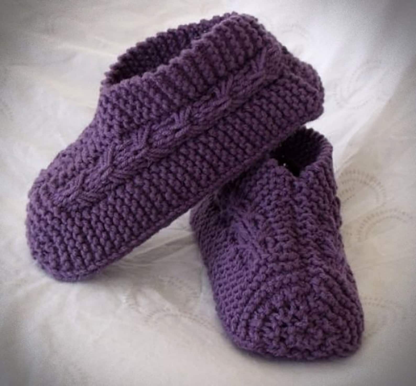 Eight Slipper Styles to Knit Revised and Updated Instant - Etsy
