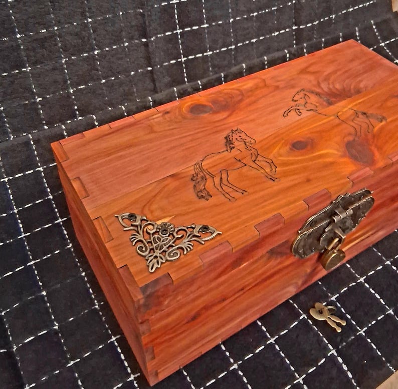 Personalized is Included in Price Horse & Equestrian Keepsake Box . Urn ...