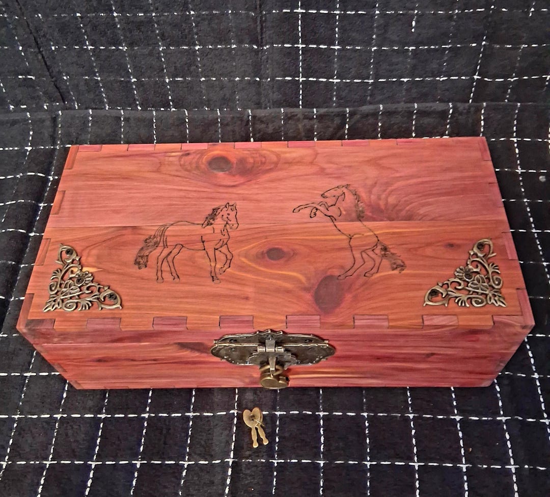 Personalized is Included in Price Horse & Equestrian Keepsake Box . Urn ...