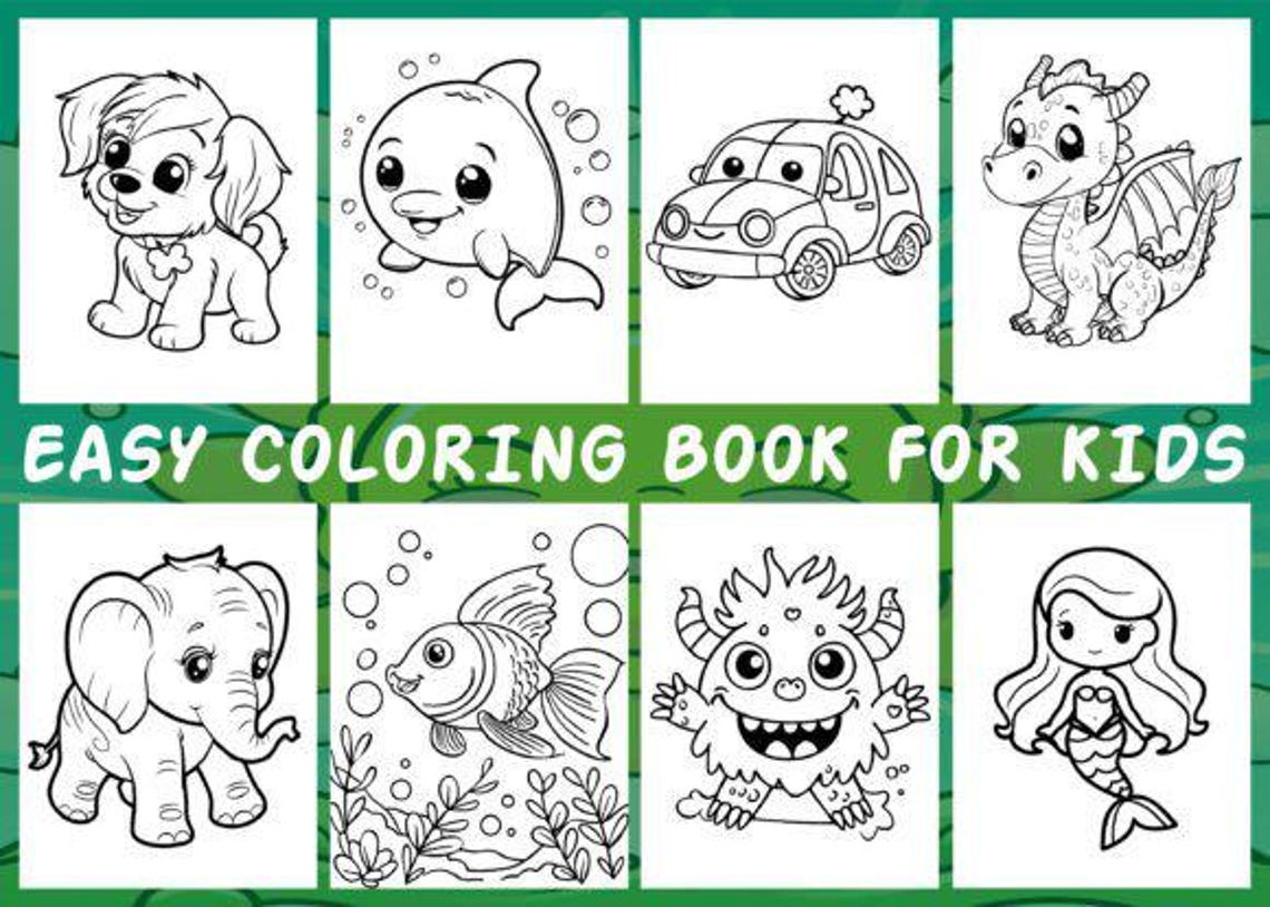 Coloring Pages for Kids | Creative Printable Coloring Sheets for ...
