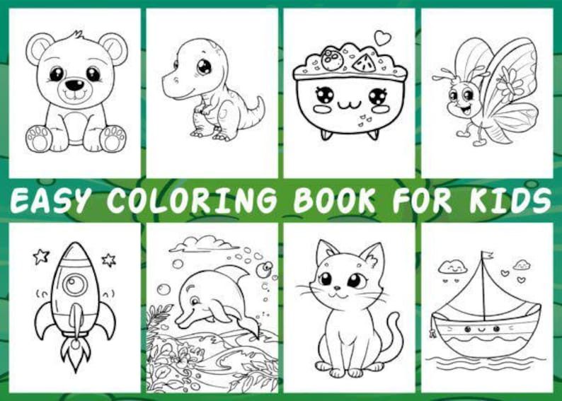 Coloring Pages for Kids | Creative Printable Coloring Sheets for ...