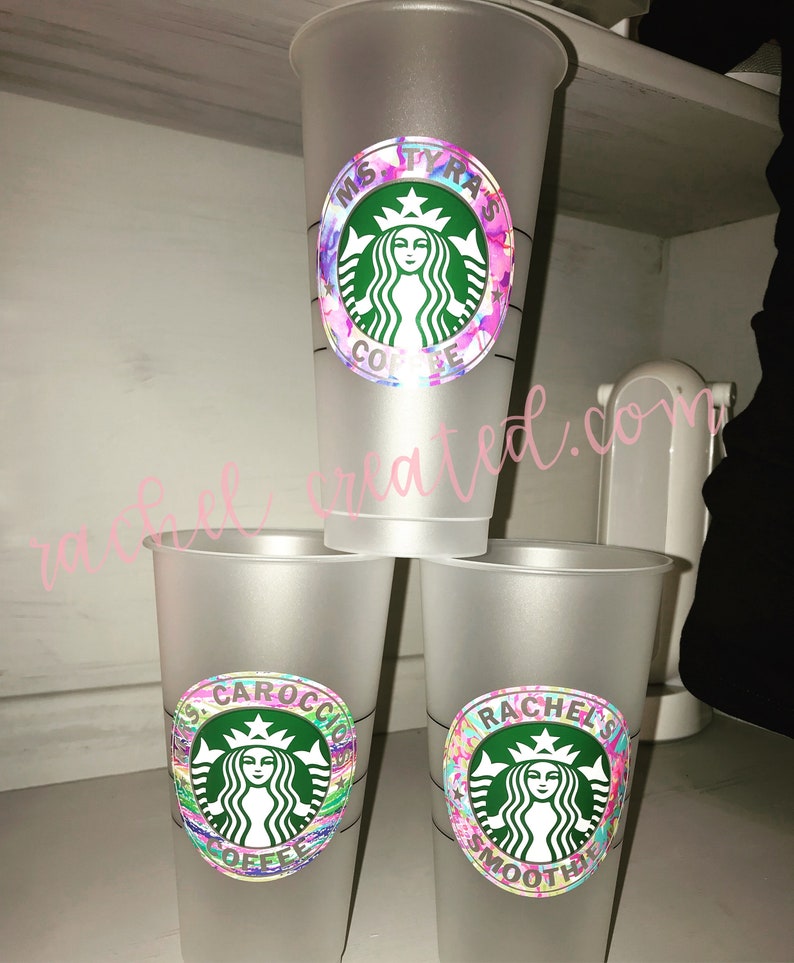 Reusable Cold Cup Decal FREE SHIPPING | Etsy