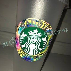 Reusable Cold Cup Decal *FREE SHIPPING!* - Etsy