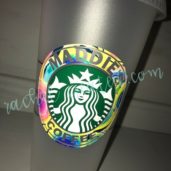 Cup Decal - Etsy