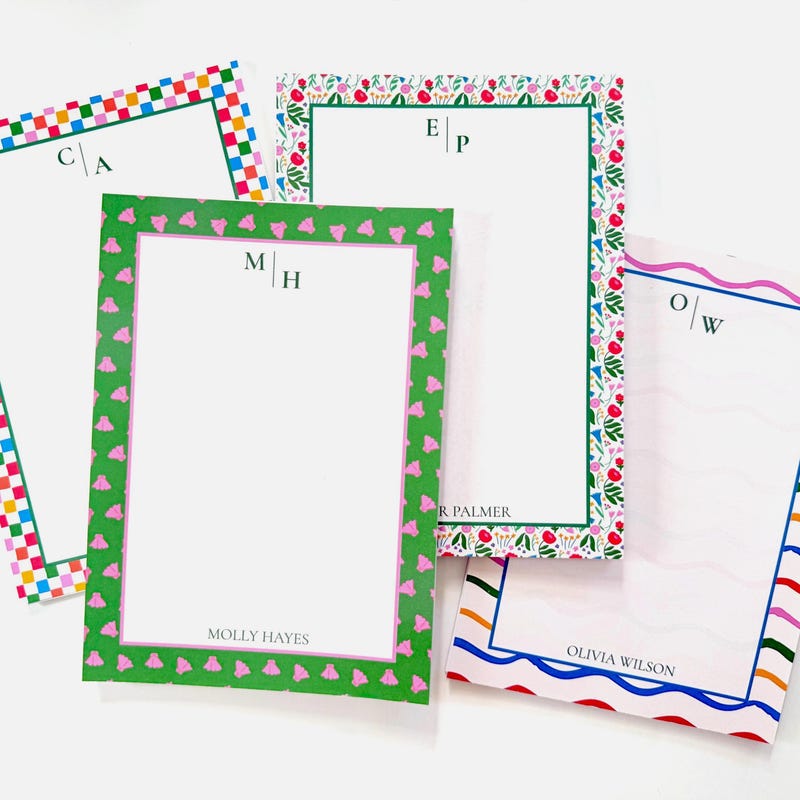 Personalized Tear off Note Pad - Etsy