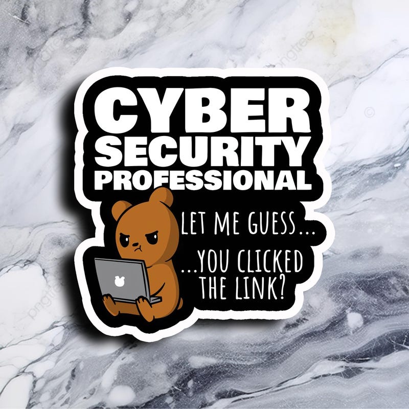 Cyber Security Sticker - Etsy