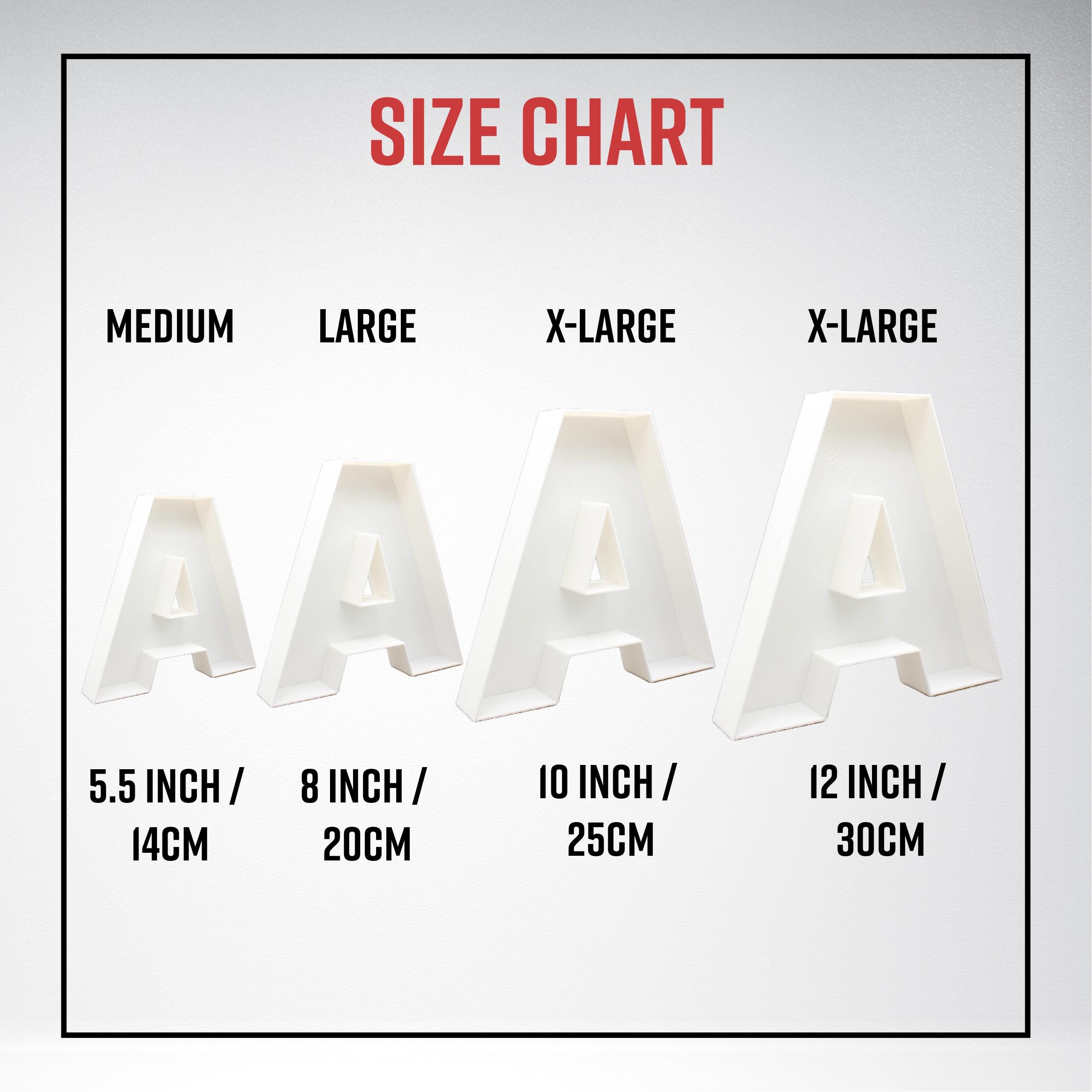 Large Fillable Letters, Fillable Numbers, Empty Letters, Letter Trays ...