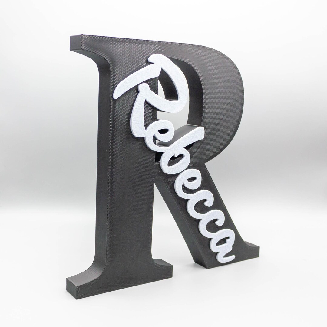 Custom 8 Inch Free Standing 3D Letters & Numbers - Perfect for Weddings ...