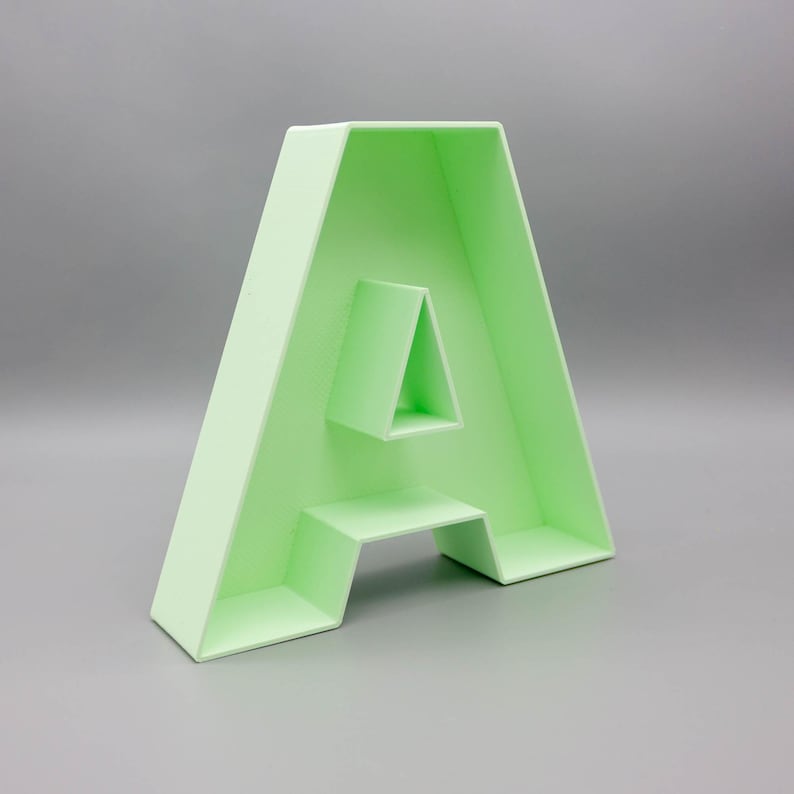 Large Fillable Letters, Fillable Numbers, Empty Letters, Letter Trays ...