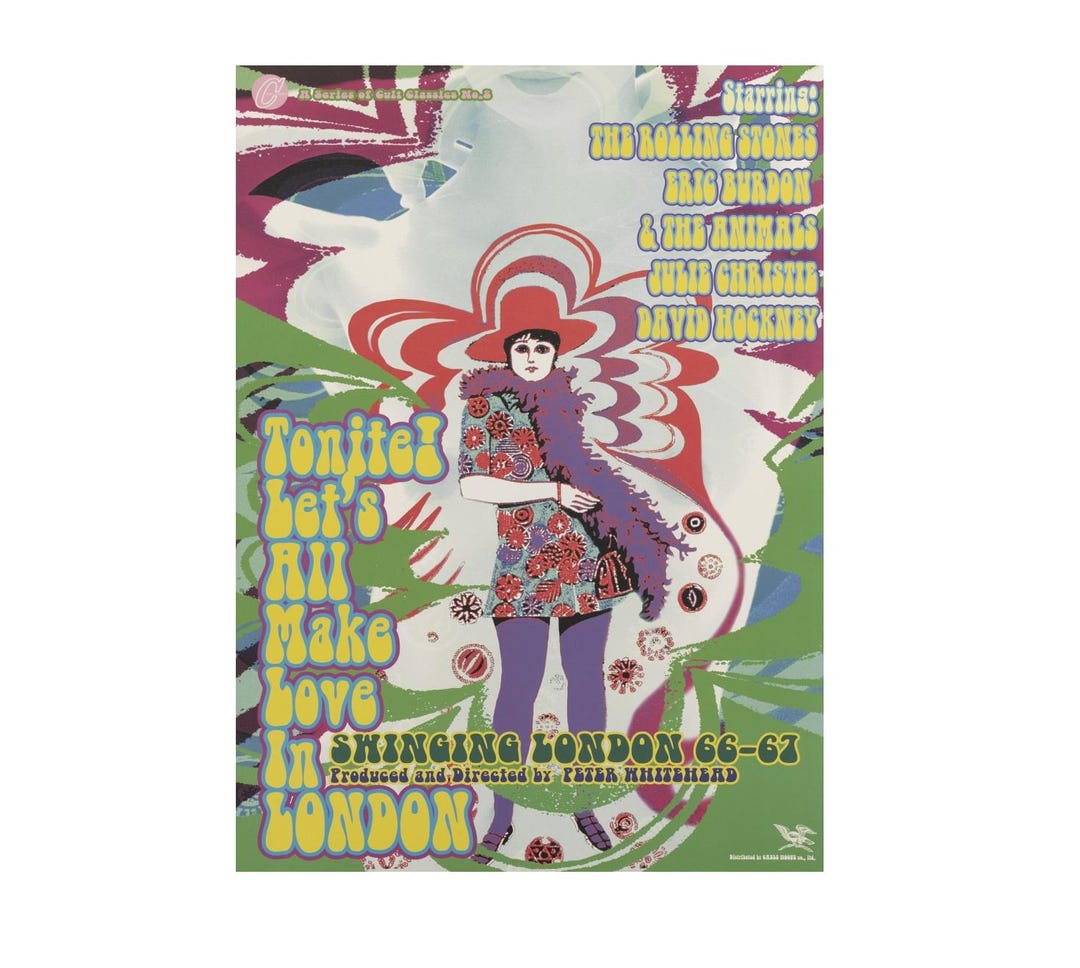 BUY 2 GET 1 FREE Tonite! Let's All Make Love in London Japanese Movie ...