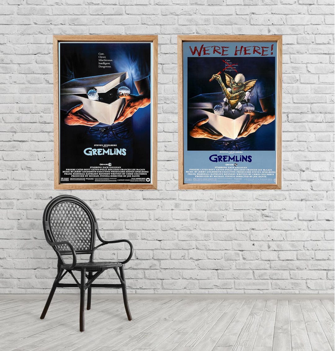 BUY 2 GET 1 FREE Gremlins Movie Poster Film Plakat Print Wallpaper ...