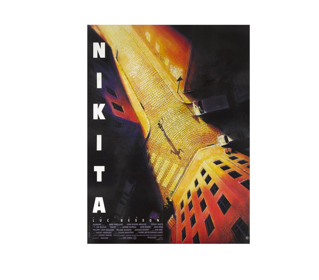 BUY 2 GET 1 FREE Nikita Luc Besson Movie Poster Film Plakat Print ...