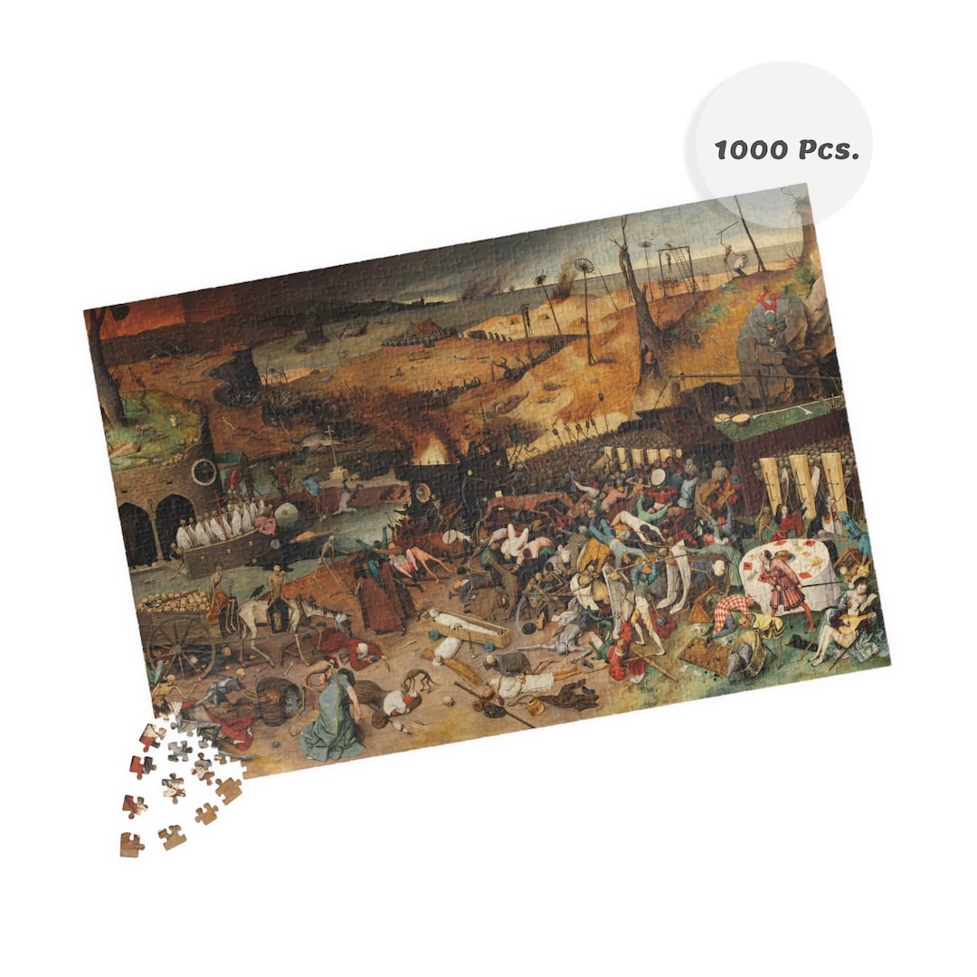 The Triumph of Death (1562) by Pieter Bruegel the Elder, 1000 Piece ...