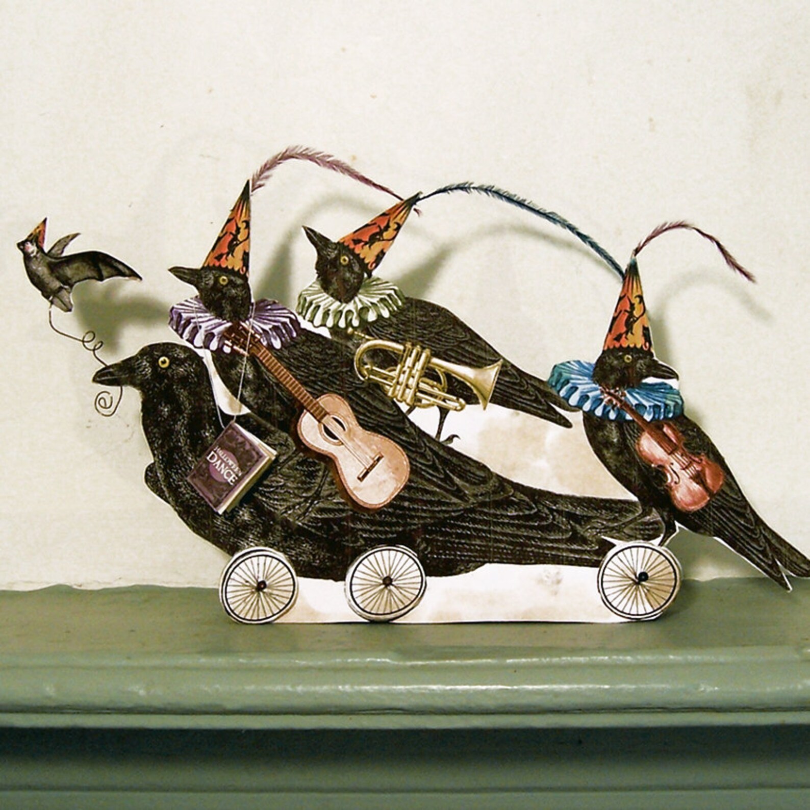 Halloween Raven Printable Paper Dolls Articulated Paper Doll - Etsy