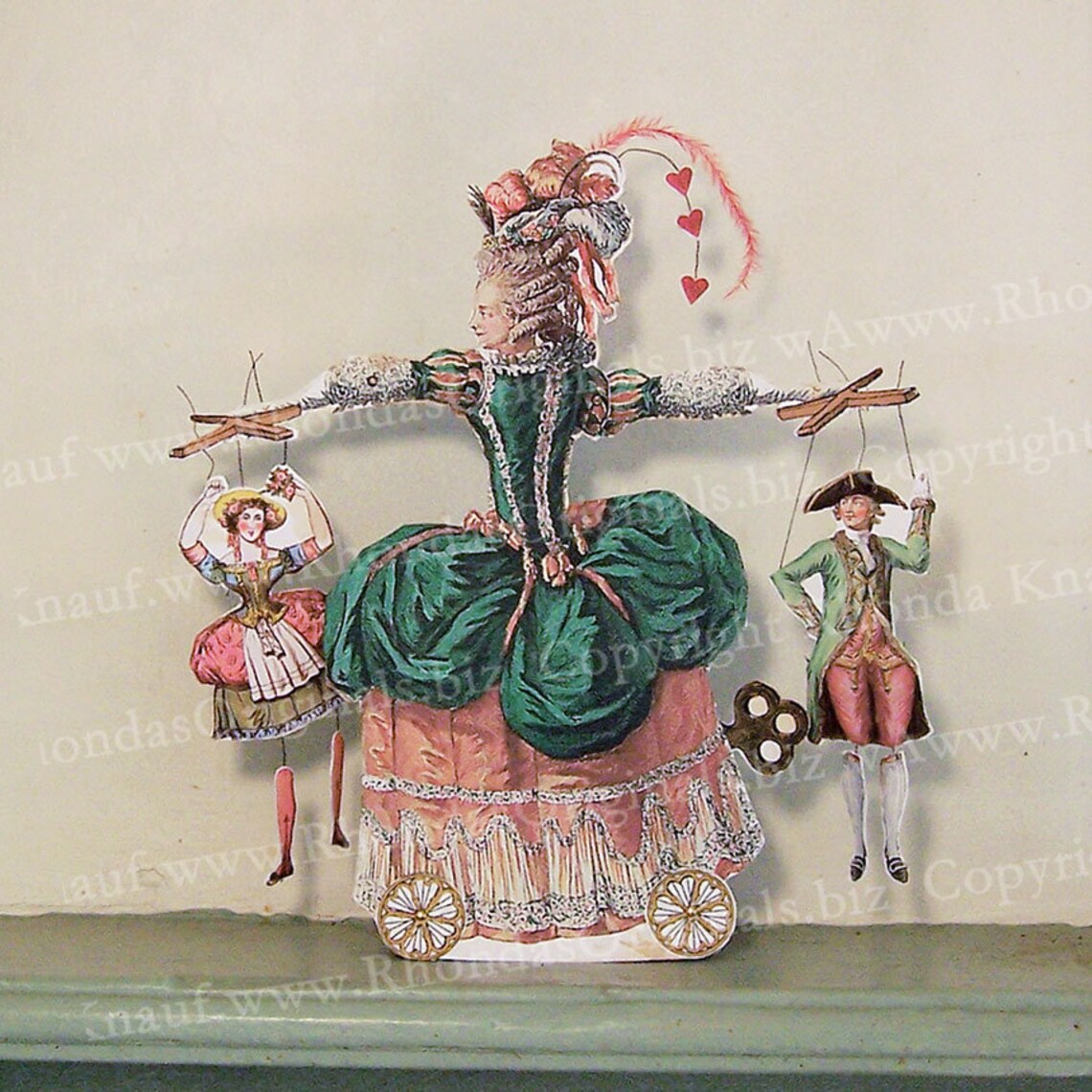 Paper Puppets - Stand up Paper Dolls Printable - Paper Crafting Digital ...