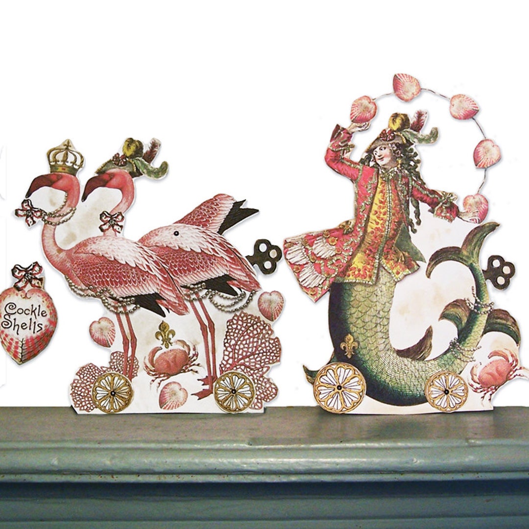 Beach Themed Decor Merman - Ocean Clipart - Printable Mermaid ...