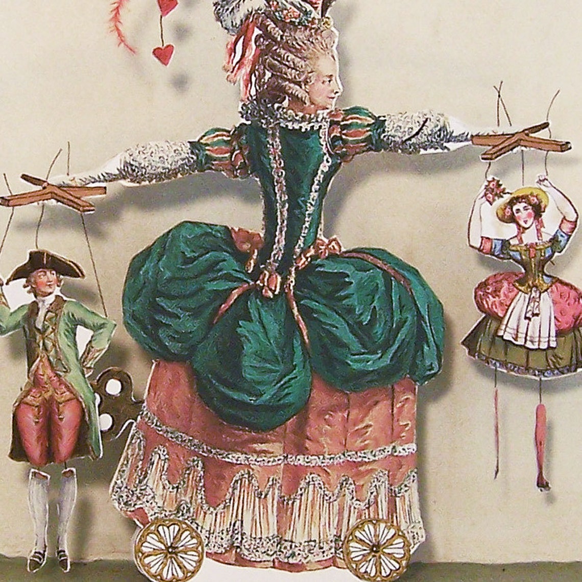 Articulated Paper Dolls Printable Marionettes Paper Puppets - Etsy