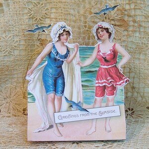 Digital Beach Party Invitation and 3D Funny Bloomer Bathing Beauties ...