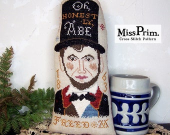 Miss Prim Cross Stitch | Etsy