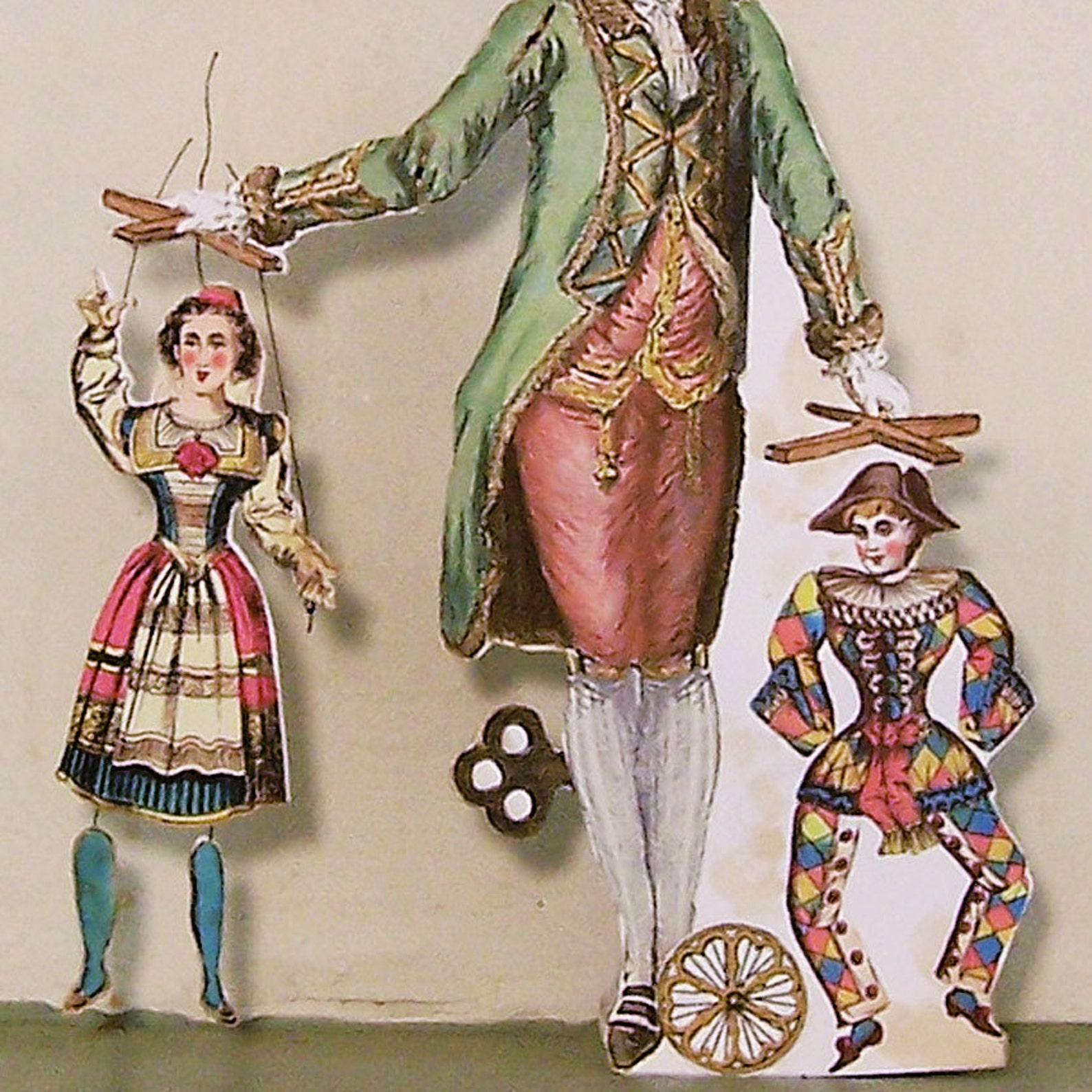 Articulated Paper Dolls Printable Marionettes Paper Puppets - Etsy