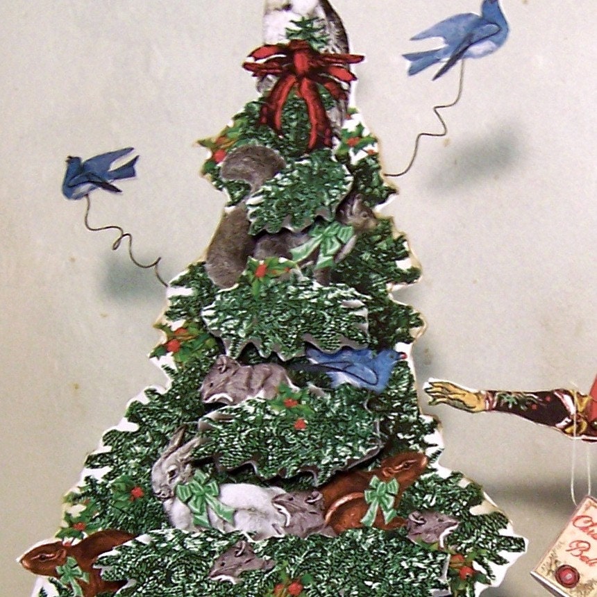 Christmas Paper Doll Decoration INSTANT DOWNLOAD Digital - Etsy