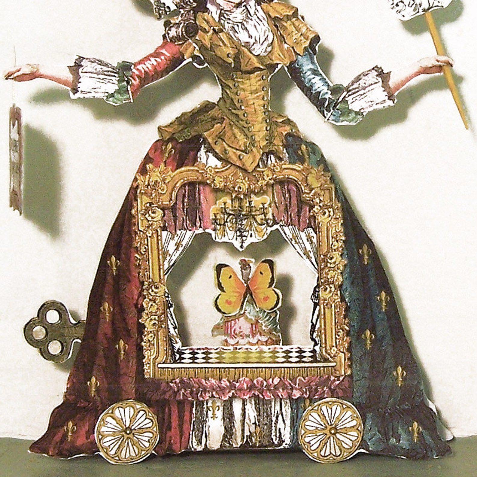 Paper Puppets Paper Dolls Printable Marie Antoinette Doll - Etsy