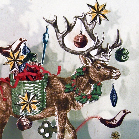 Reindeer Paper Dolls