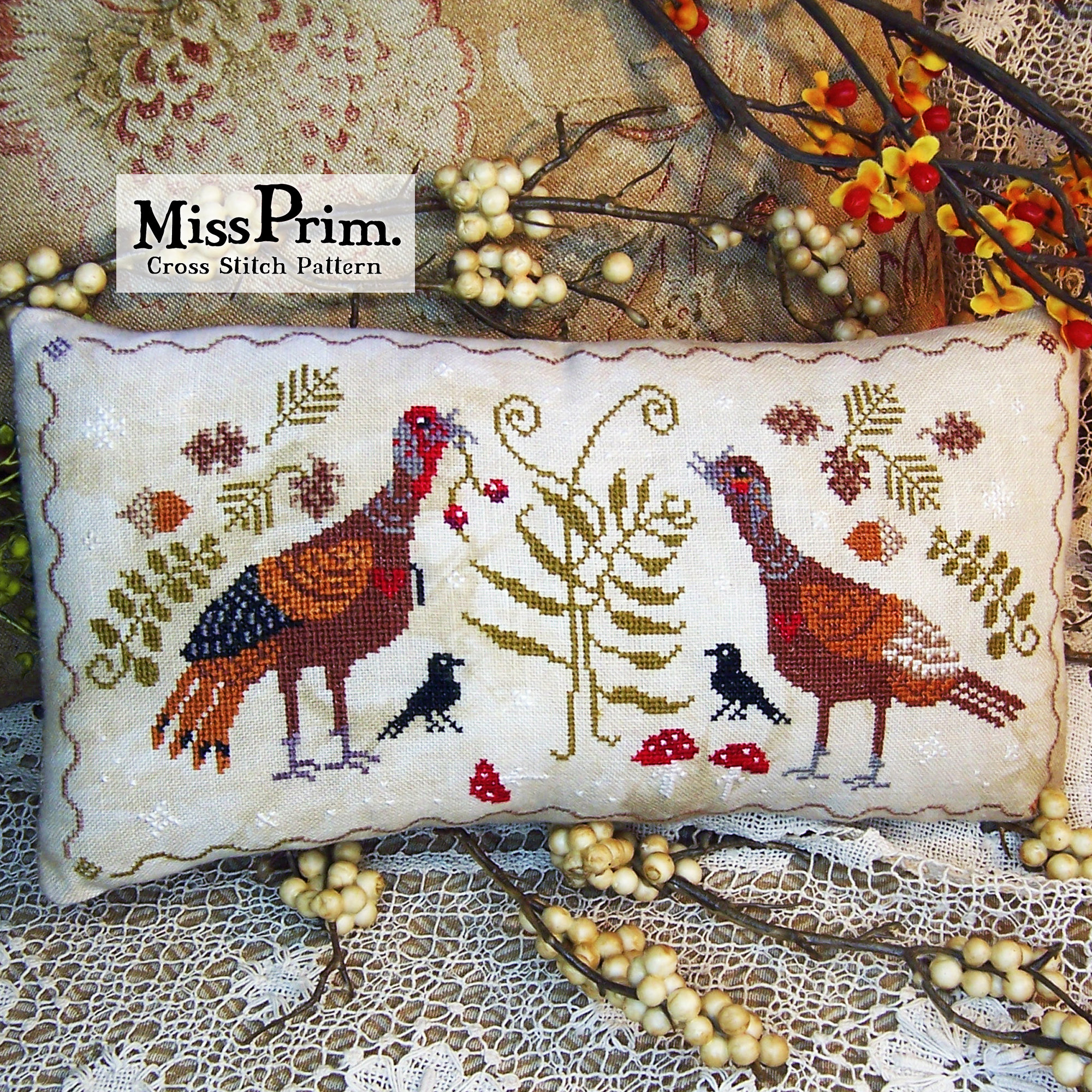 Turkey Peacock Cross