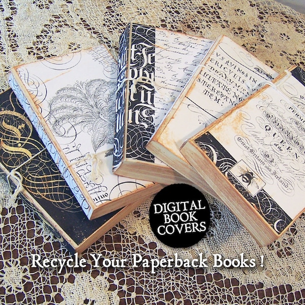 Rustic Books - Etsy