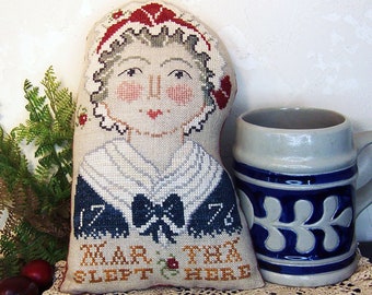 Miss Prim Cross Stitch | Etsy