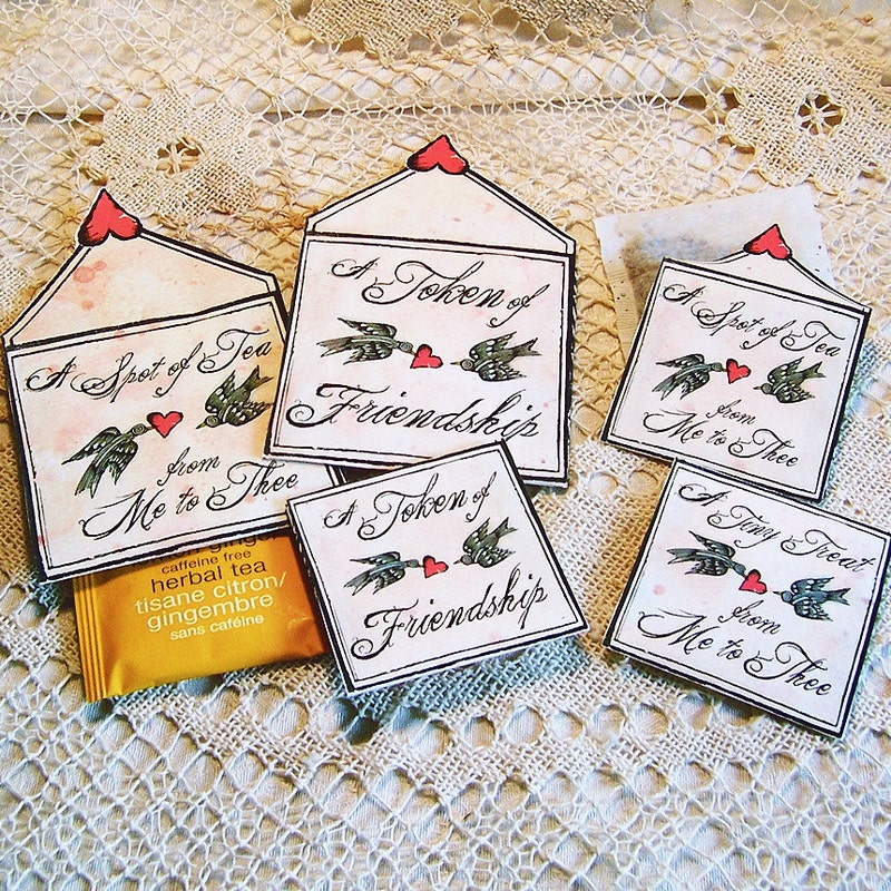 Tea Bag Envelopes - Etsy