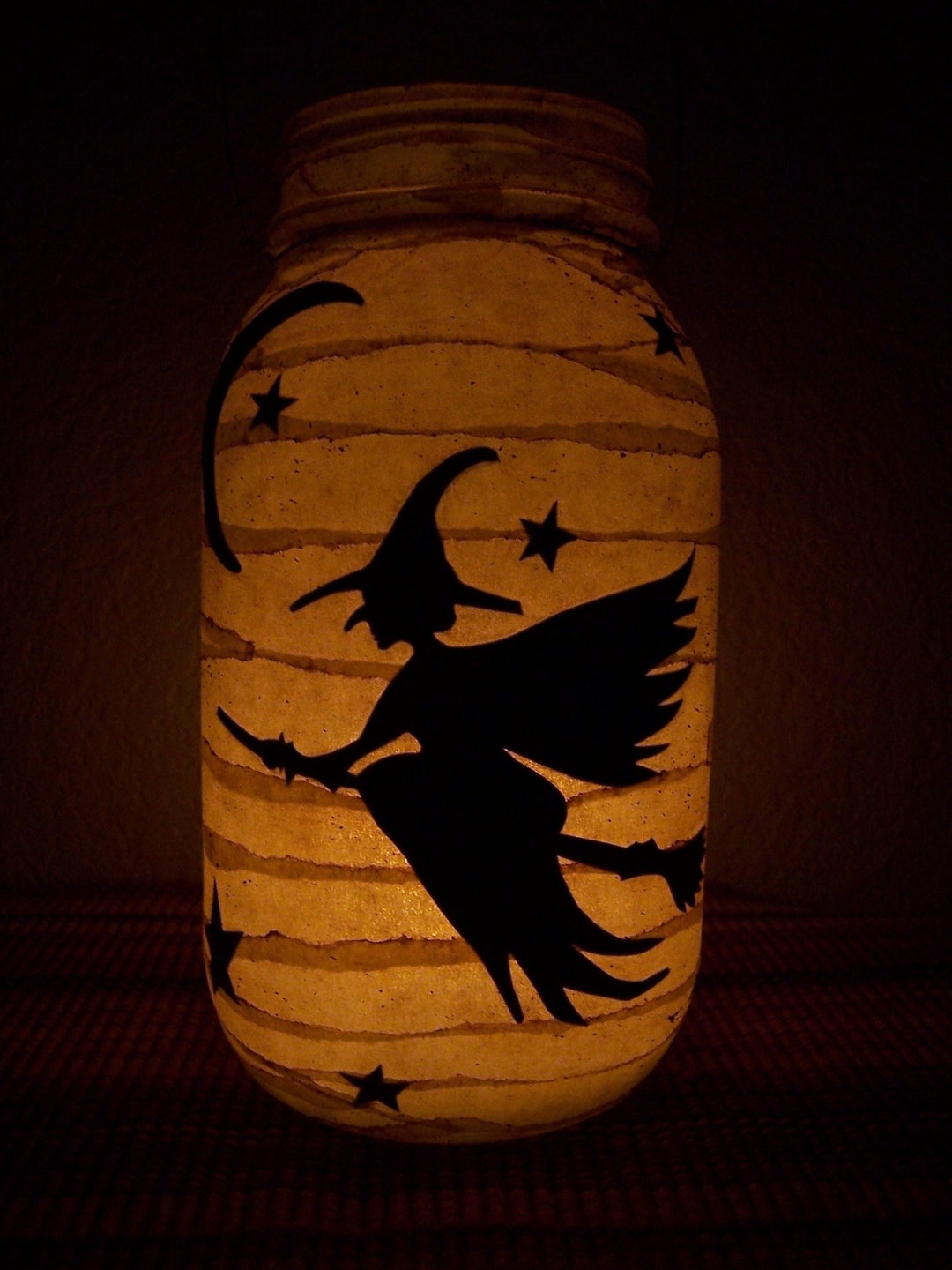 Halloween Witch Lantern Candle Holder Party Decoration Porch Light ...