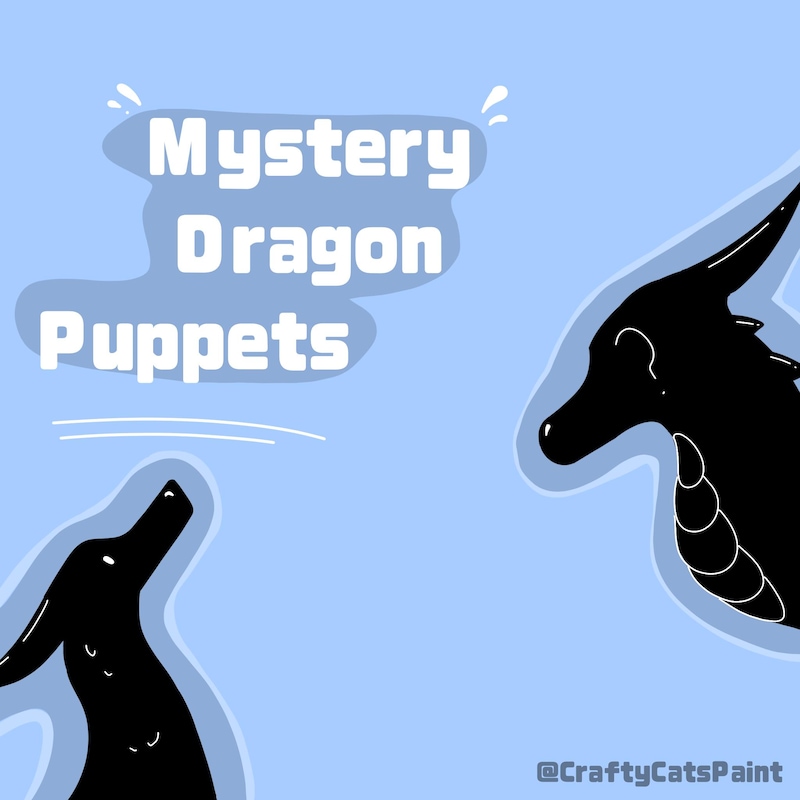 Horror Dragon Puppets - Etsy