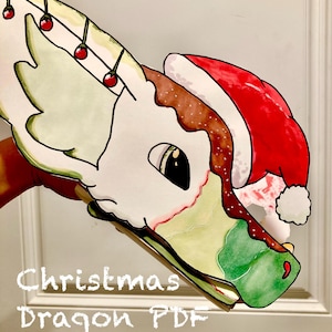 Christmas Paper Dragon Puppets - Etsy UK