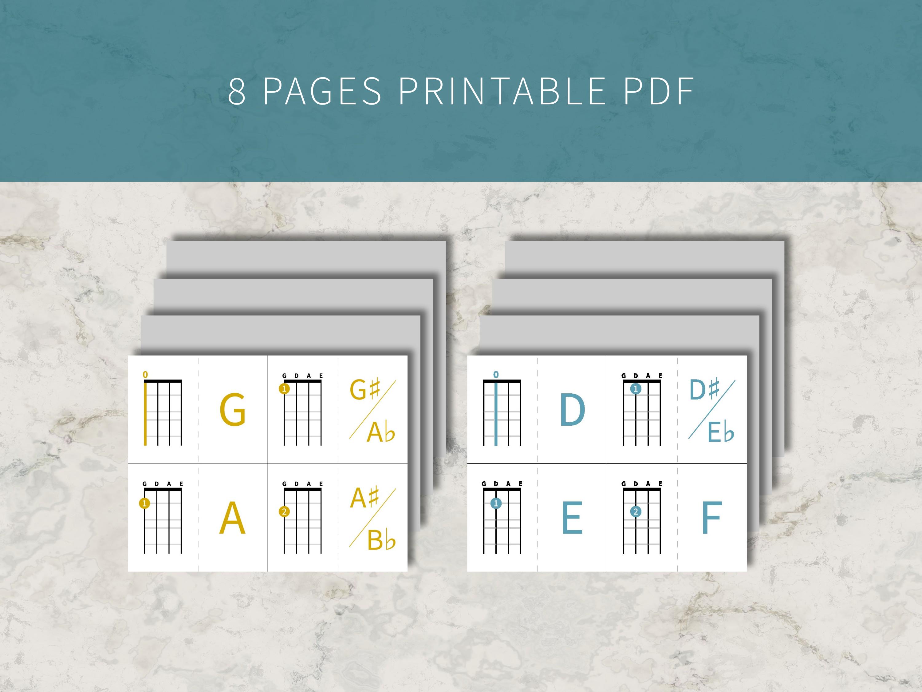 Violin Note Flashcards, First Position Flash Cards, Fingerboard Chart ...