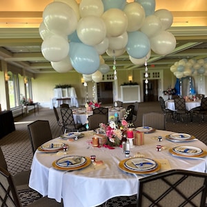 Iridescent Raindrop Garland, Holographic, Baby Sprinkle Decor, Baby ...